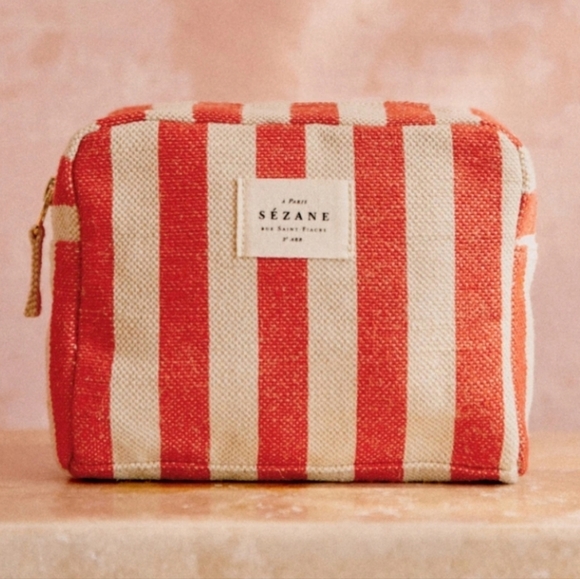Sezane | Bags | Sezane Burlap Pouch | Poshmark
